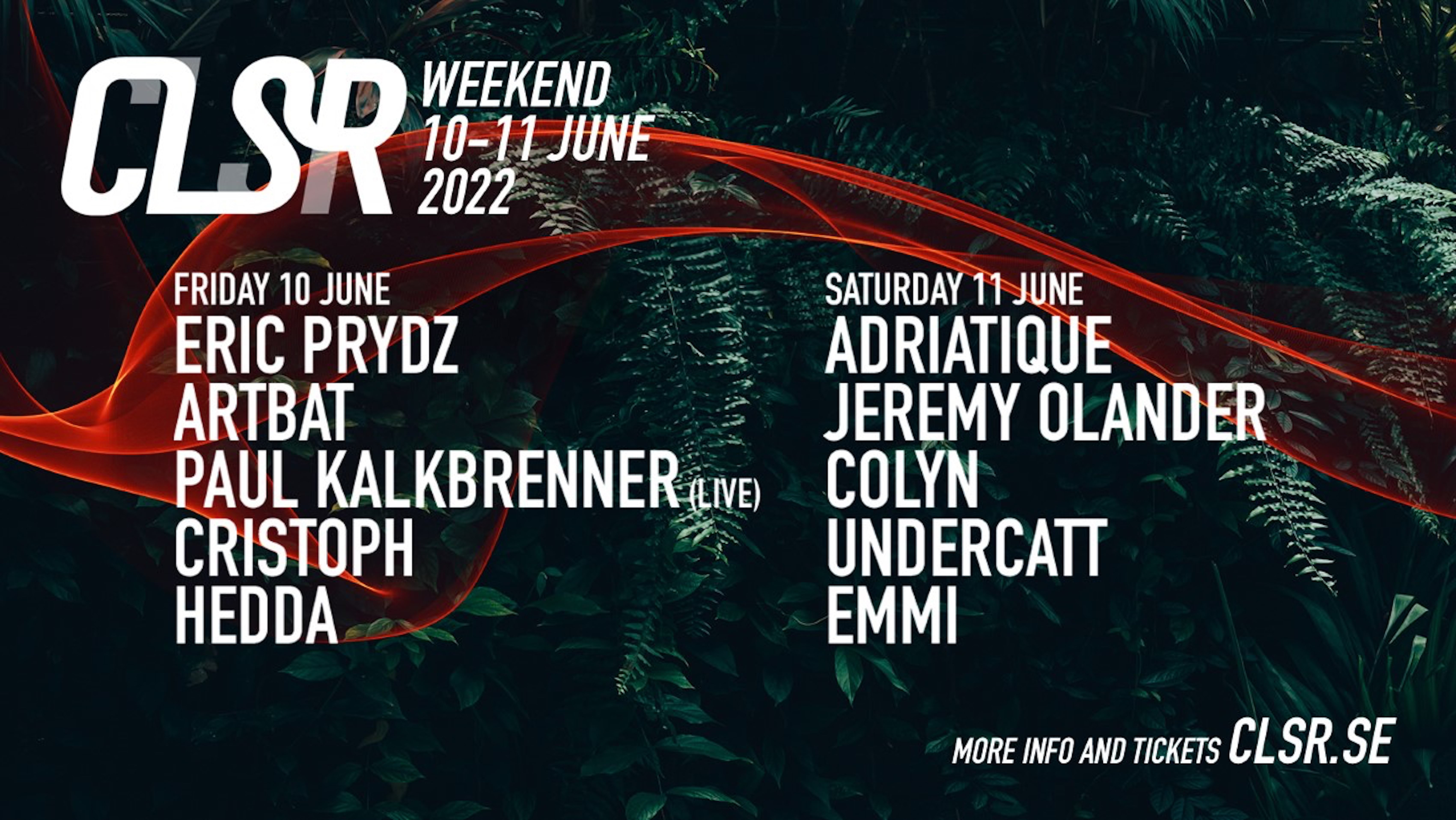 CLSR Weekend blir startskottet för den mobila arenan Evenew