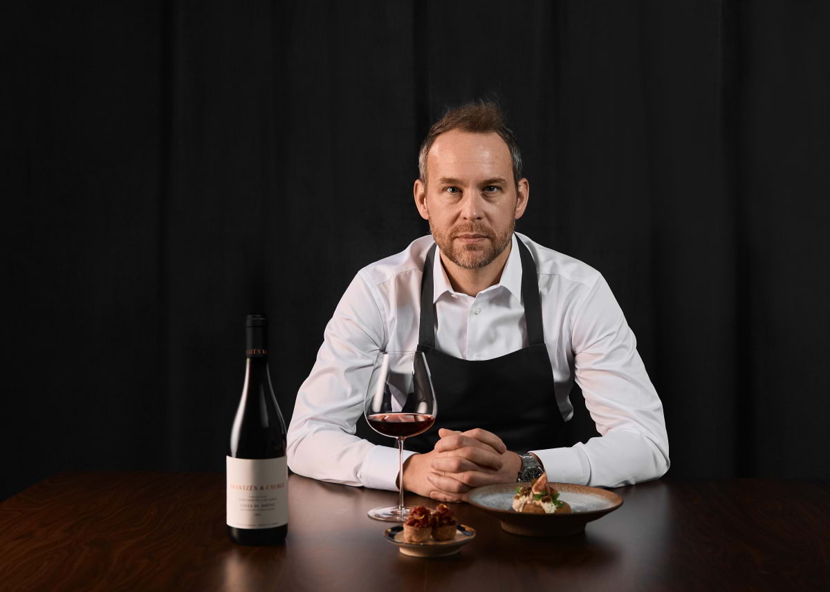 Björn Frantzén lanserar vin med Master Sommelier Ian Cauble