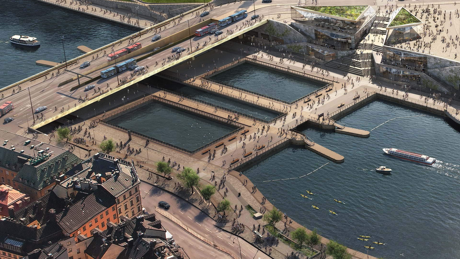 Nya Slussen - Från byggarbetsplats till restaurangscen | Thatsup