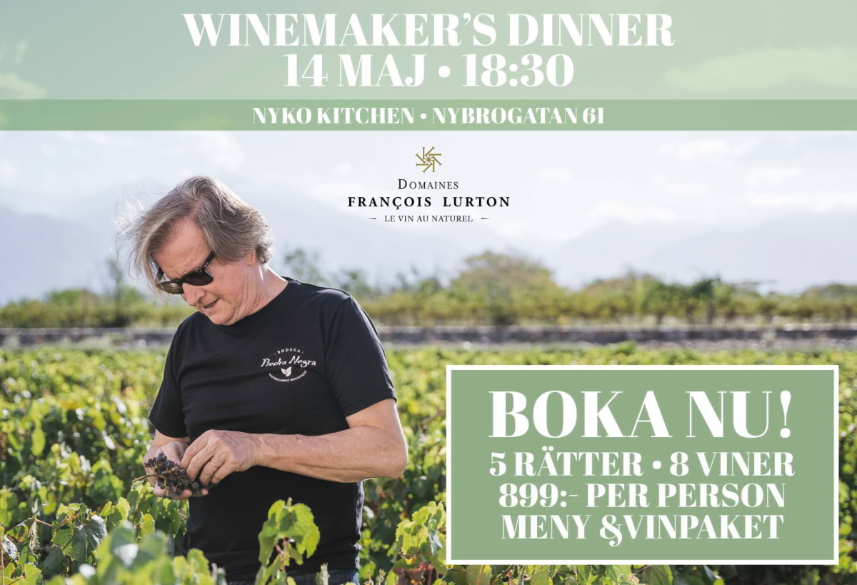 Winemakers Dinner på Nyko Kitchen – Thatsup