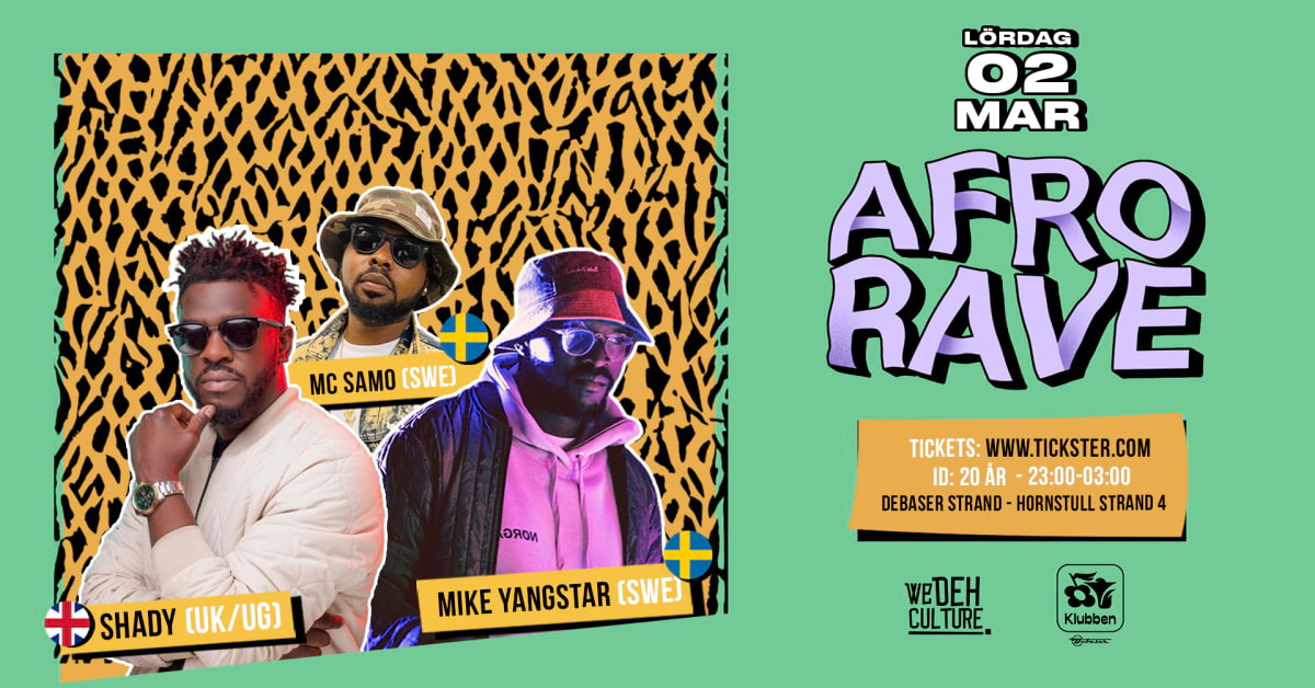 Afro Rave på Debaser – Thatsup