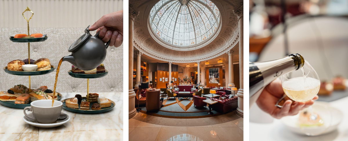 There's a new luxurious caviar and seafood afternoon tea