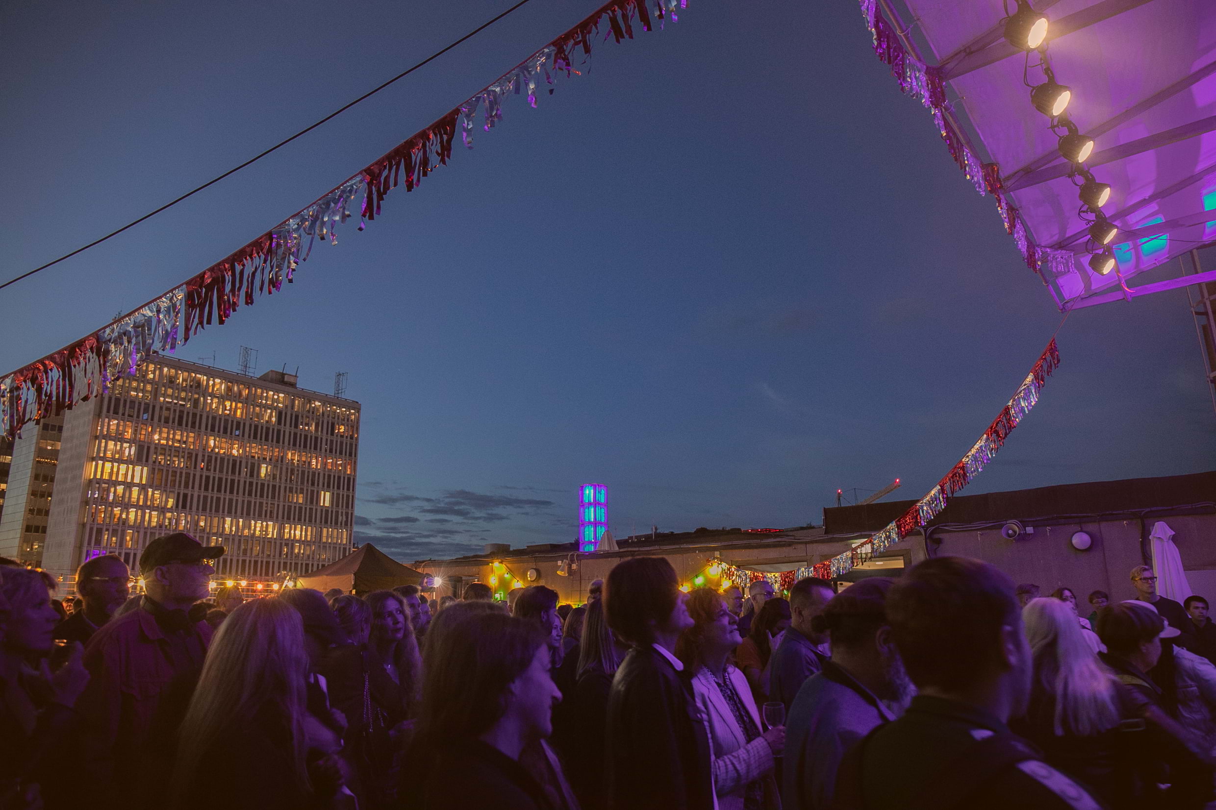 Konserter på Kulturhusets tak – Stockholms högsta livescen