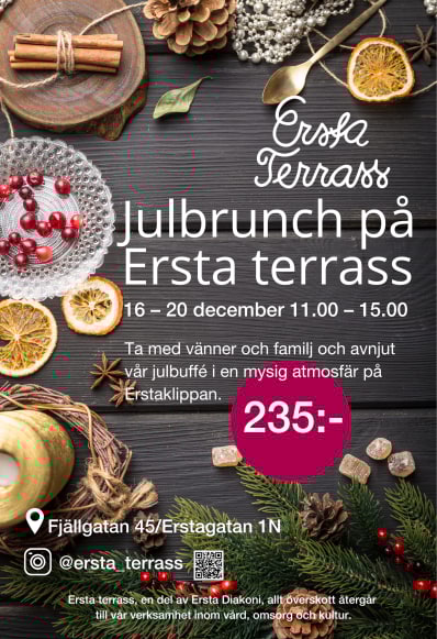 Julbrunch på Ersta terrass – Thatsup