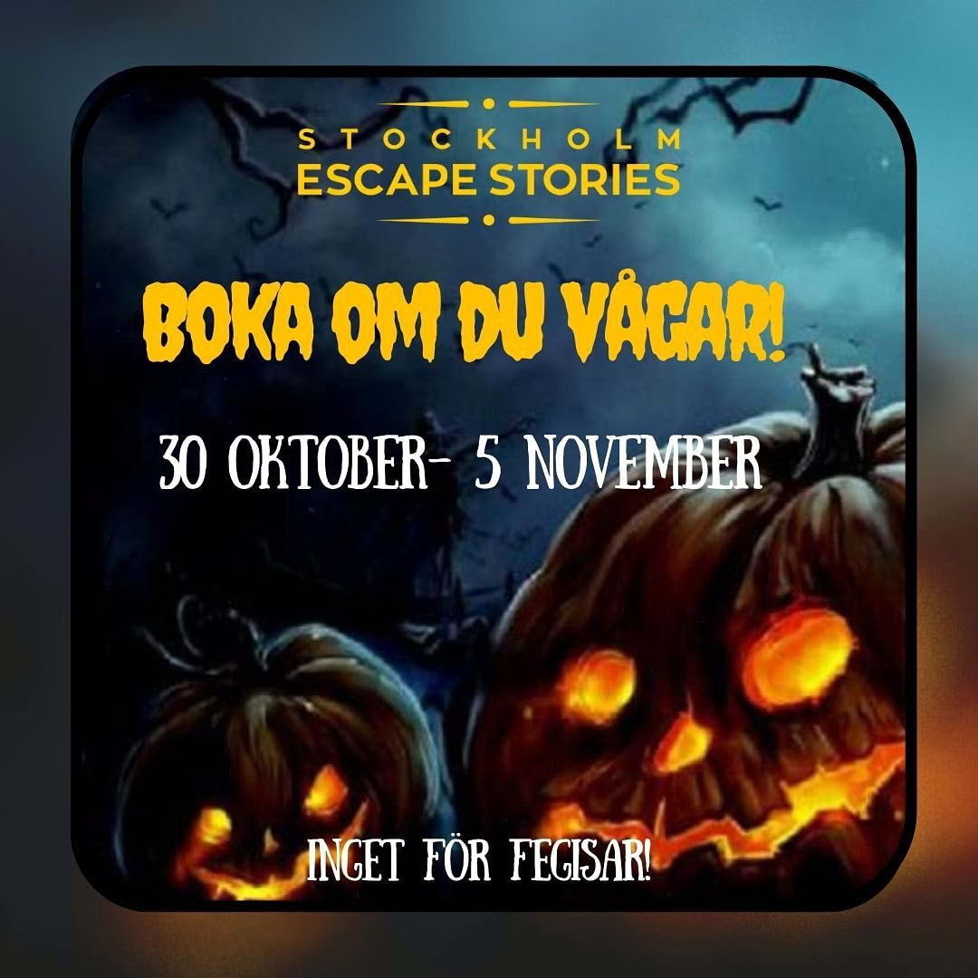Escape room med halloween-tema – Thatsup