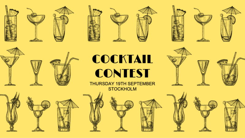 The Cocktail Contest kommer till Stockholm – Thatsup