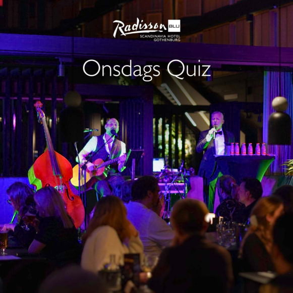 Onsdagsquiz på Radisson Blu Scandinavia med Crazy & Pipi