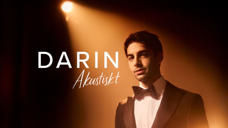 Darin på akustisk turné i vår – spelar i Stockholm