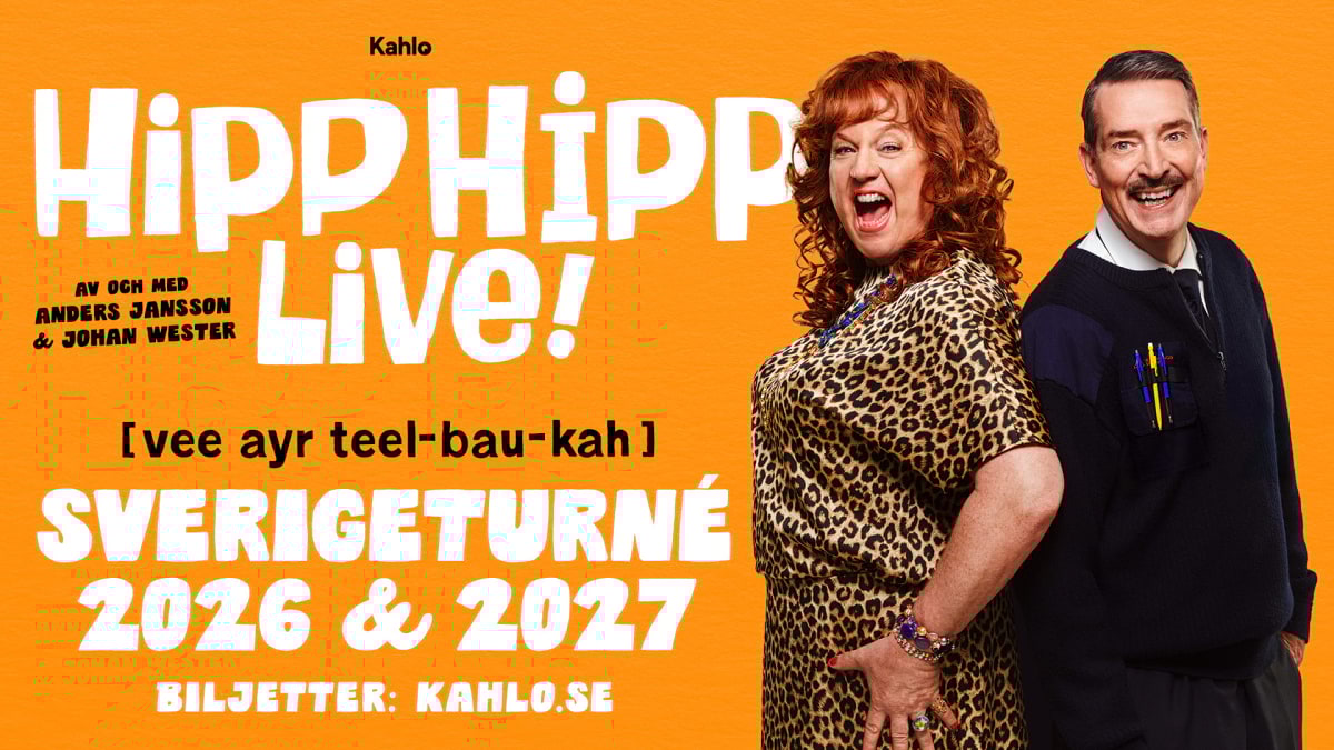 Hipp Hipp återuppstår – kör show på Cirkus i Stockholm