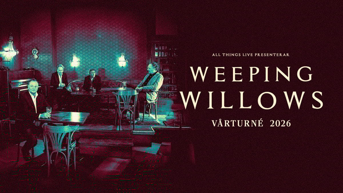 Weeping Willows på turné 2026 – spelar i Stockholm