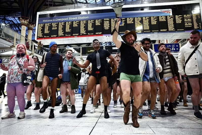 Take a cheeky trip on the Undieground this Sunday