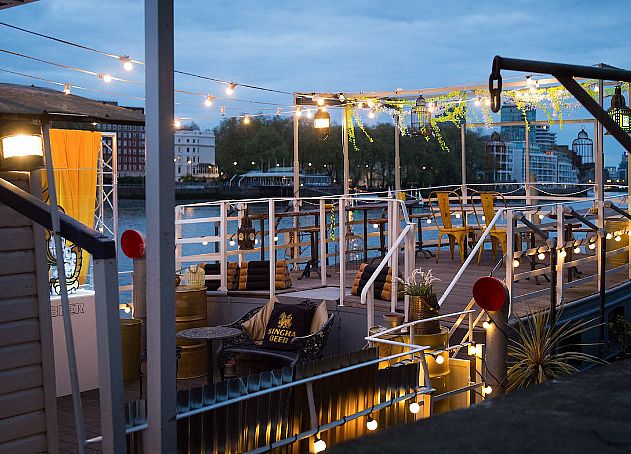 Battersea Barge – Bar, Festlokal – Vauxhall/Battersea, London