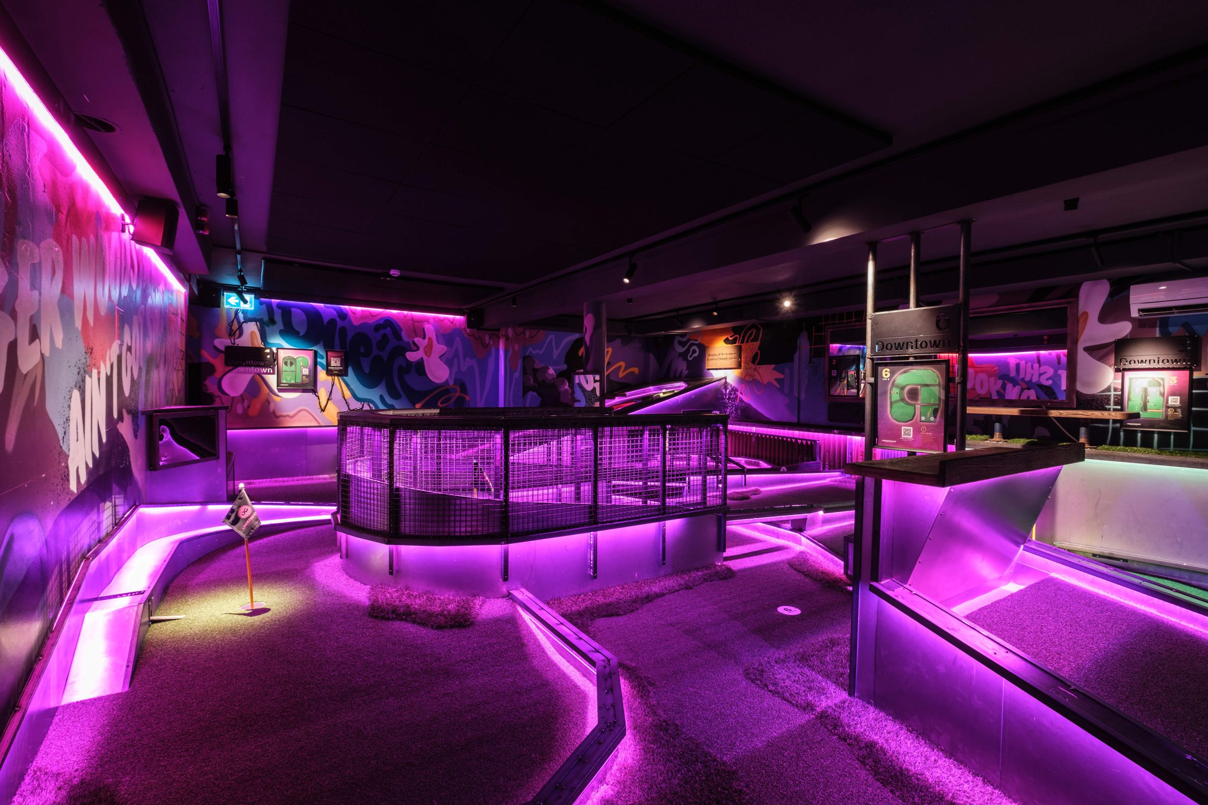 Underground Golf Club – Aktivitet, Pizzaställe – Centrum, Göteborg