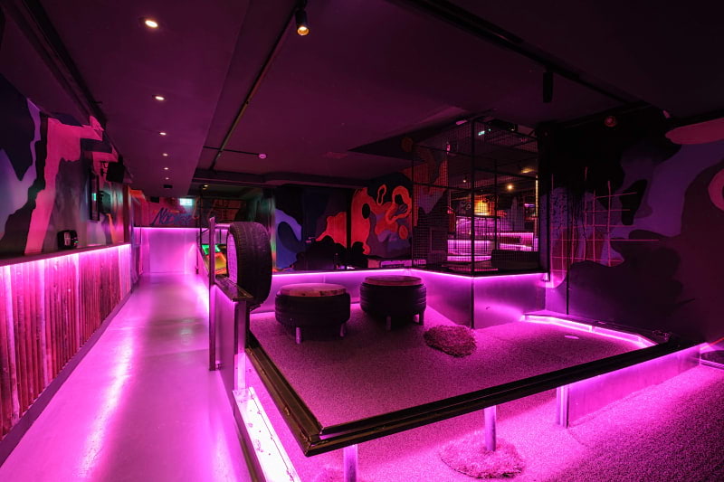 Underground Golf Club – Aktivitet, Pizzaställe – Centrum, Göteborg