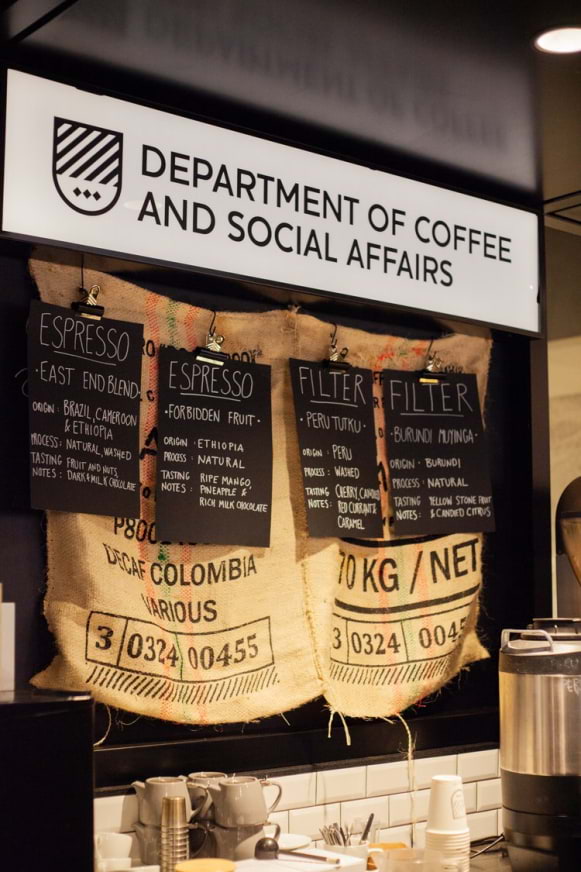 Department of Coffee and Social Affairs – Café – Soho, London