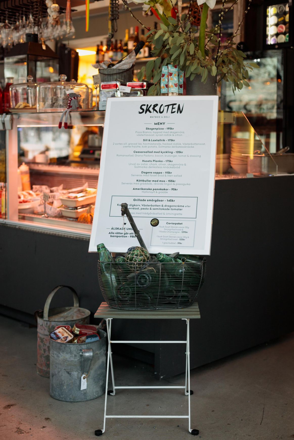 Skroten Matbod & Deli – Restaurang, Café, Delikatessbutik – Djurgården ...