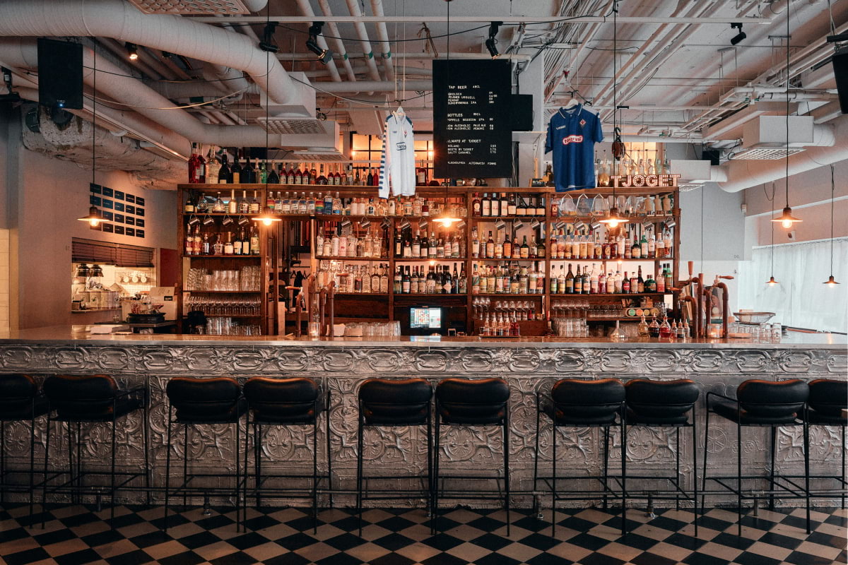 Tjoget – restaurang och cocktailbar i Hornstull, Södermalm